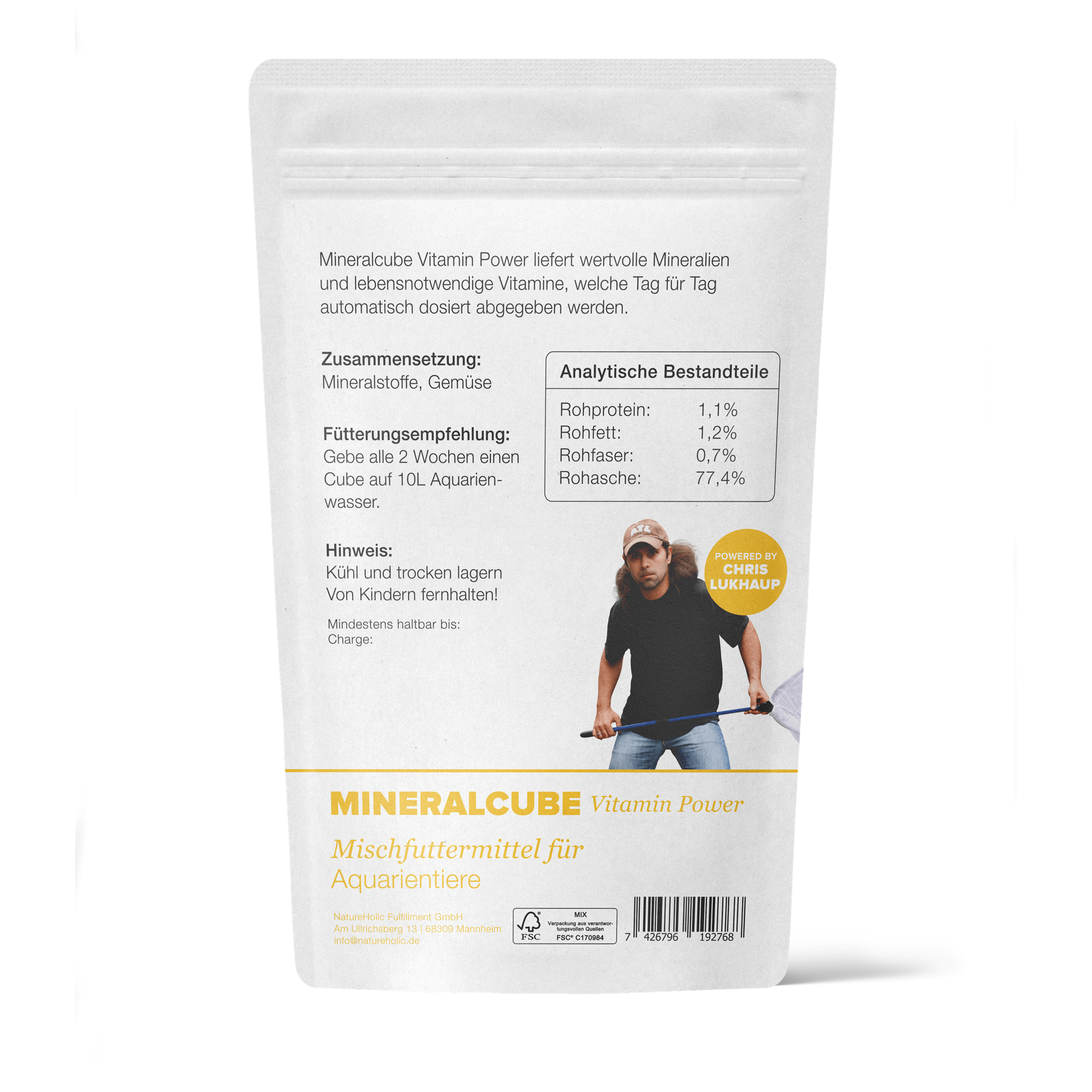 NatureHolic – MineralCube “Vitamin Power” - Shrimp Nation